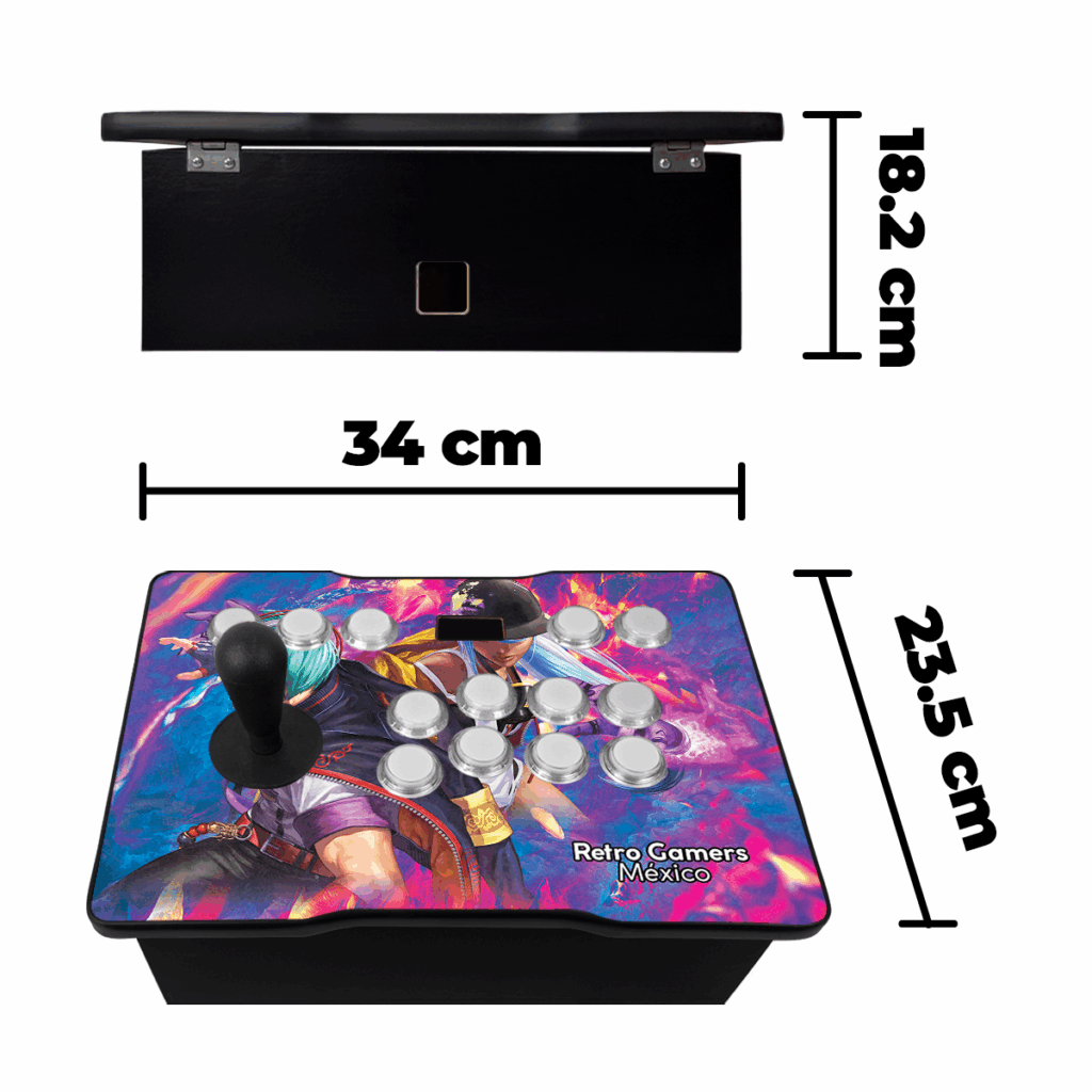 Tablero Fightstick - The King of Fighters - Xbox Serie X/Series S/PS3 ...